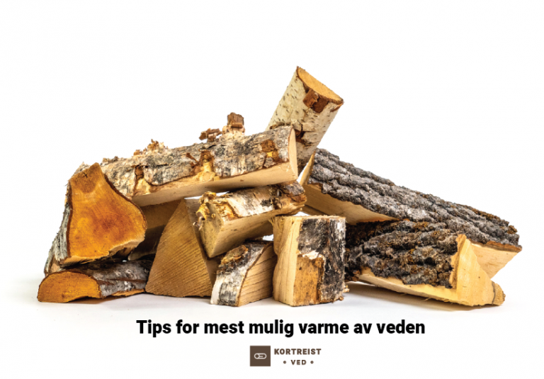 Hvordan får du mest varme ut av veden din. Tre enkle tips. | VED.NO